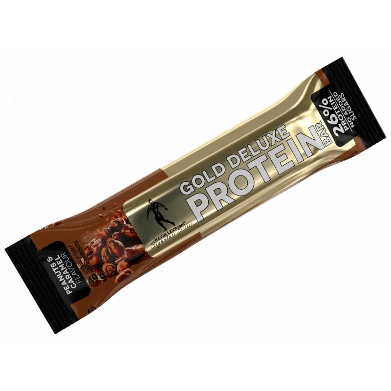 KEVIN LEVRONE GOLD DeLuxe Protein Bar 49 g – Proteīna batoniņš bez ...
